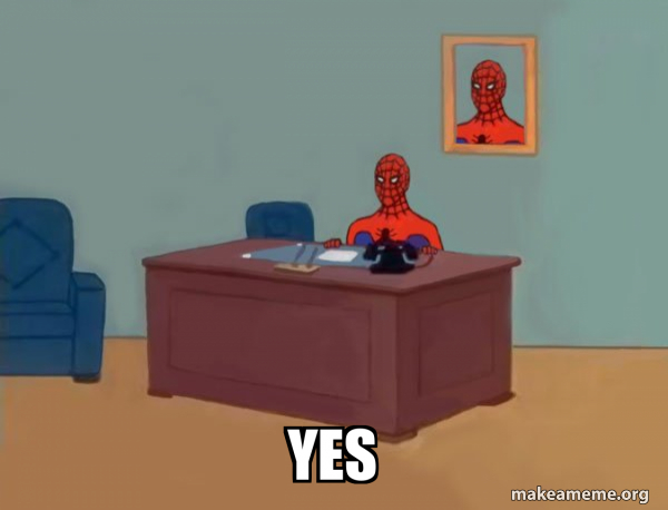 Yes - Spiderman Meme Generator