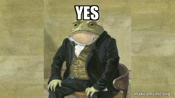 Yes - Colonel Toad Meme Generator
