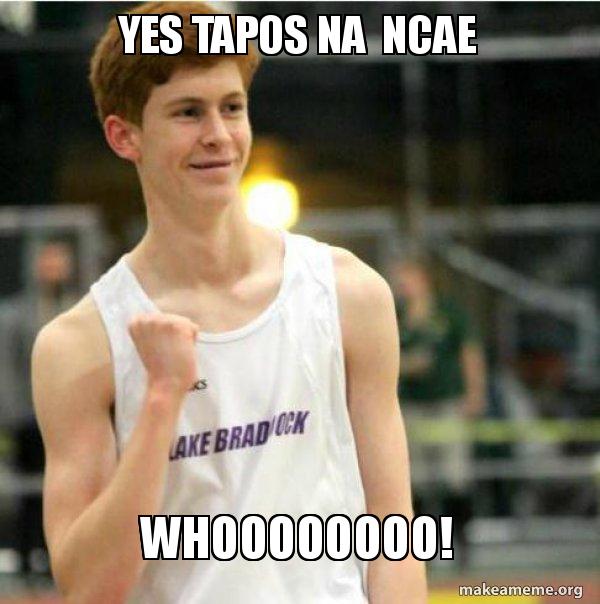 Yes tapos na NCAE whoooooooo! - Success Ginger Meme Generator