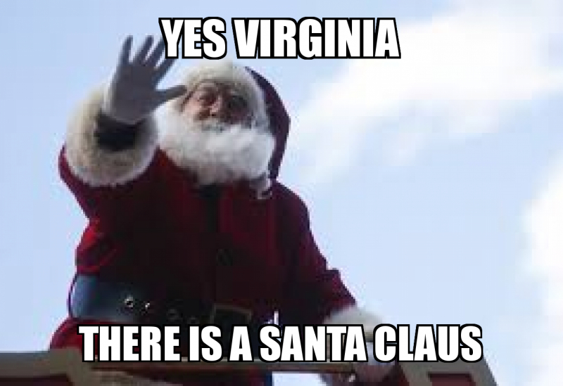 Yes Virginia There is a Santa Claus Meme Generator