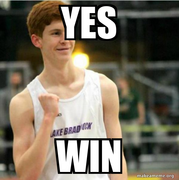 yes win - Success Ginger Meme Generator