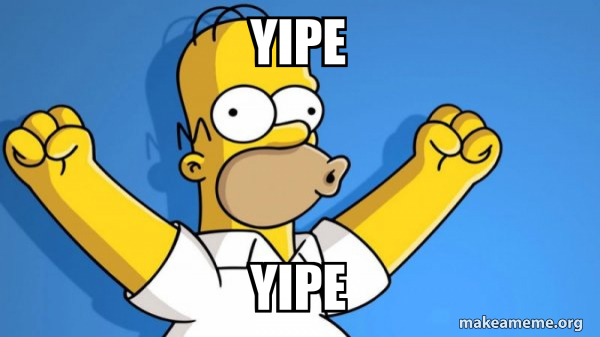 yipe yipe - Happy Homer Meme Generator