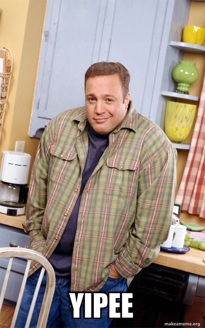 Yipee - Kevin James Meme Generator