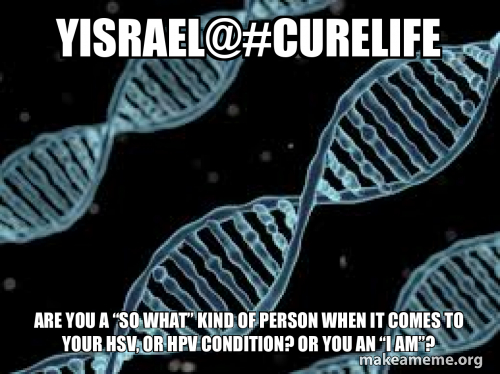 Yisrael@#curelife Are you a “so what” kind of person when it comes to ...