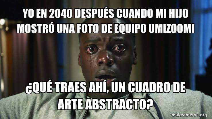 Yo en 2040 después cuando mi hijo mostró una foto de Equipo Umizoomi ...