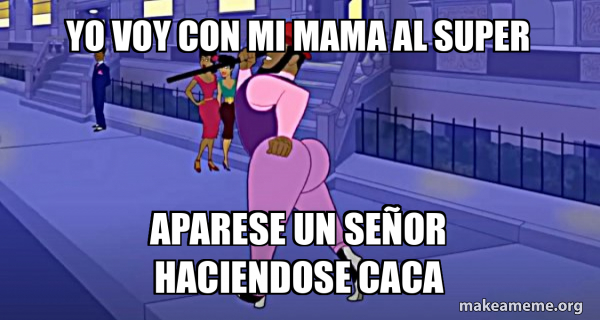 YO VOY CON MI MAMA AL SUPER APARESE UN SEÑOR HACIENDOSE CACA - Axel in ...