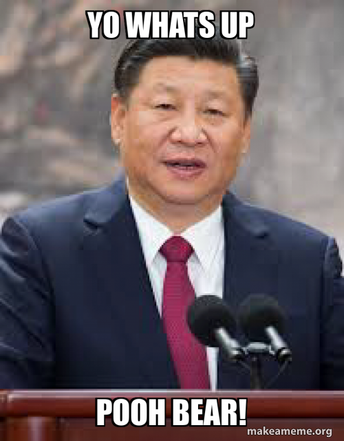 Yo whats up Pooh bear! - Pooh bear meme! Meme Generator