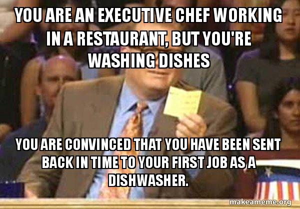 Dishwasher Job Memes