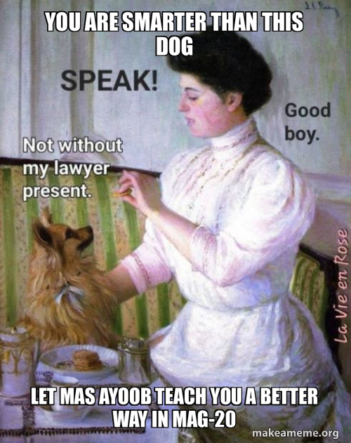 You are smarter than this dog Let Mas Ayoob teach you a better way in ...