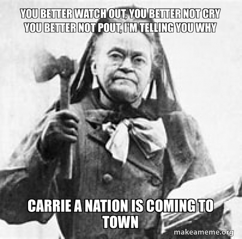 You better watch out, you better not cry You better not pout, I'm ...