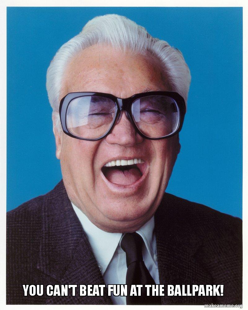 You can't beat fun at the ballpark! Meme Generator