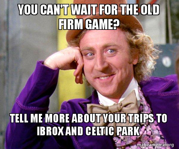 Old Firm Memes Kermit The Frog "But That's None Of Our Business"