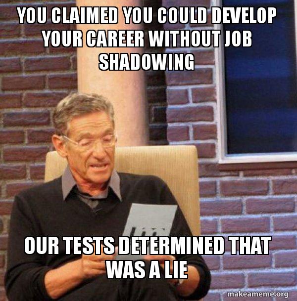 Job Shadow Memes Groundhog Job Shadow Day | Folsom Lake College