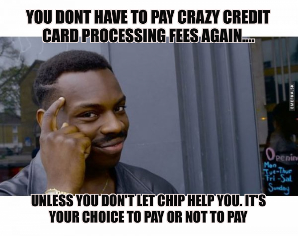 You dont have to pay crazy credit card processing fees again.... unless ...
