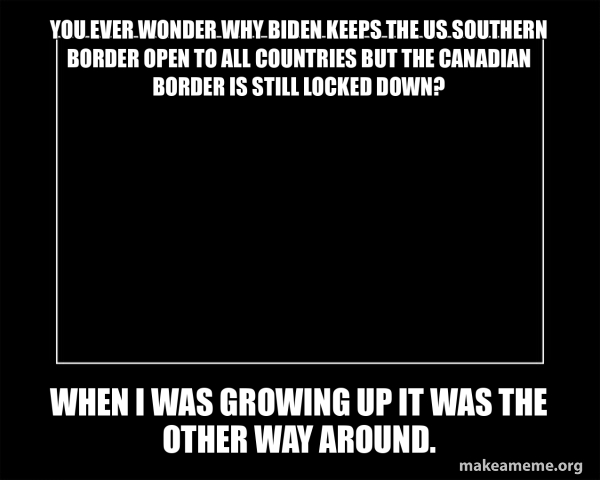 You ever wonder why Biden keeps the US southern border open to all ...