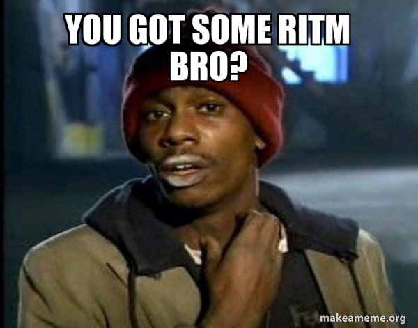 you got some RITM bro? - Dave Chappelle Junkie Y'all Got Anymore of ...