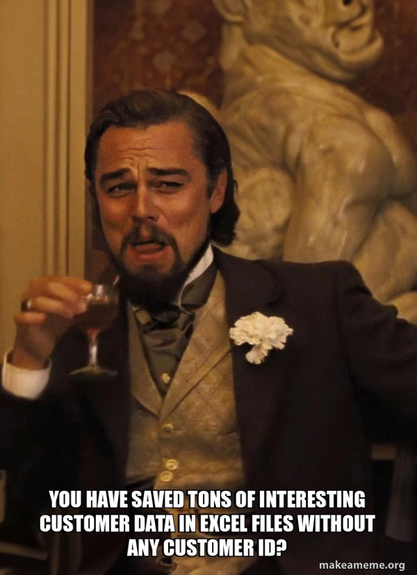 You have saved tons of interesting customer data in excel files without ...