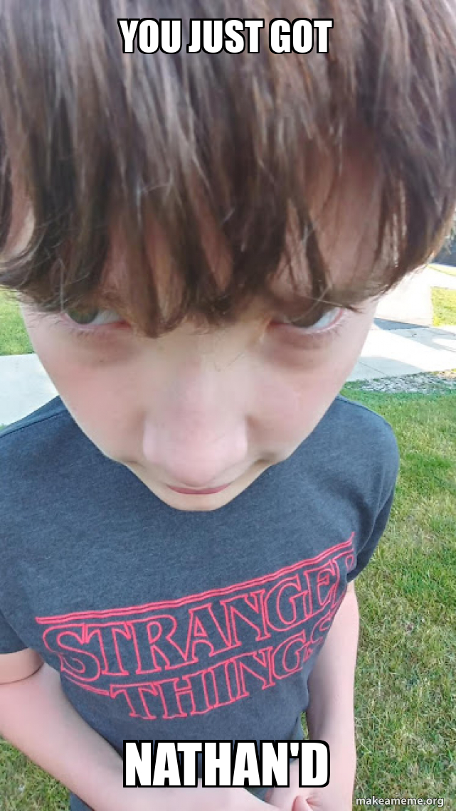 YOU JUST GOT NATHAN'D Meme Generator