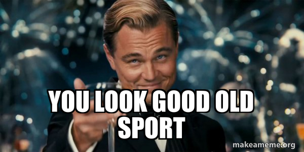 You look good old Sport - Great Gatsby Reaction - Leonardo DiCaprio ...