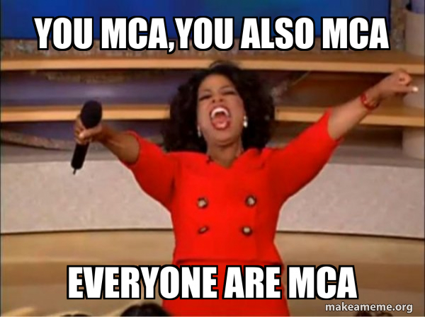 You MCA,You also MCA Everyone are McA - Oprah Winfrey - You Get a Car ...