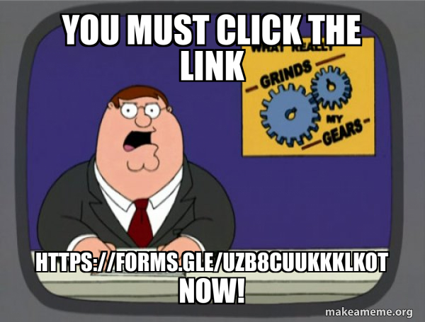 YOU MUST CLICK THE LINK https://forms.gle/UZB8CUuKKkLKoT NOW! - What ...
