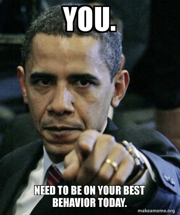 Good Behavior Memes Example Stimulus Consisting Of A Face, Name, And