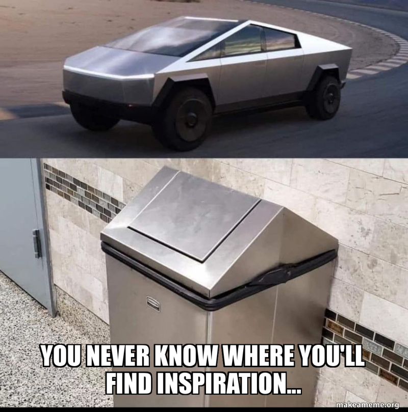 you never know where you'll find inspiration... Meme Generator