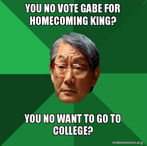 College Homecoming Memes