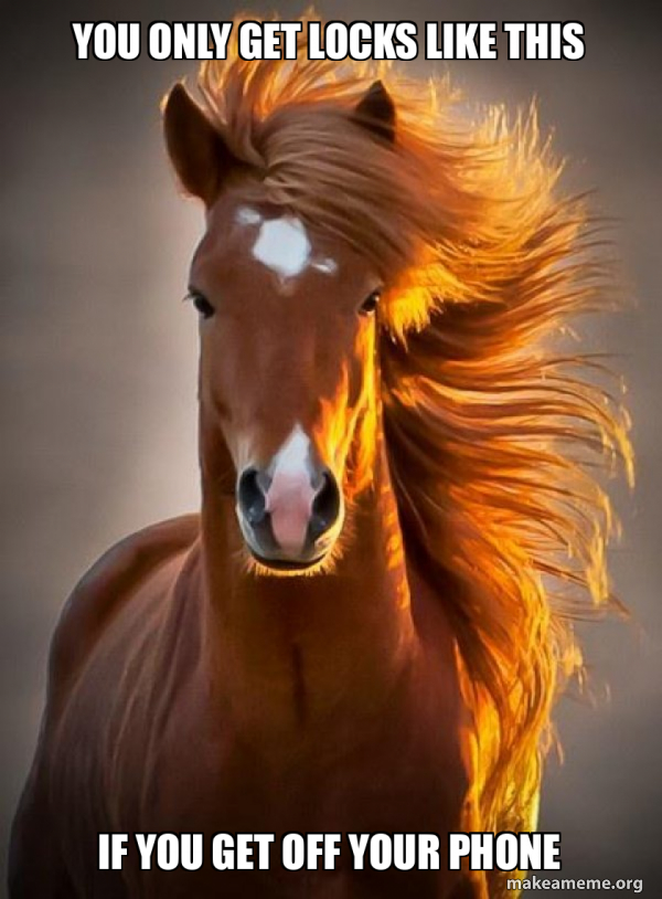 You only get locks like this If you get off your phone - Ridiculously ...