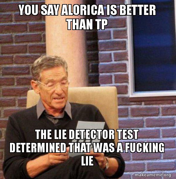 You say alorica is better than tp The lie detector test determined that ...