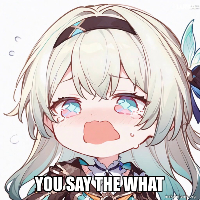 You say the what Meme Generator