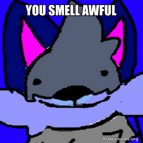 You smell awful Meme Generator