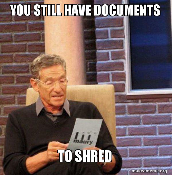 Paper Shredder Memes Daku Puts Himself In Paper Shredder With Caption