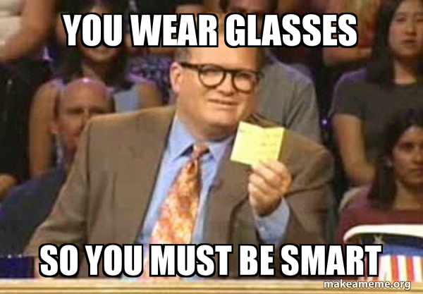 you wear glasses so you must be smart - Drew Carey - Who's Line Is It ...