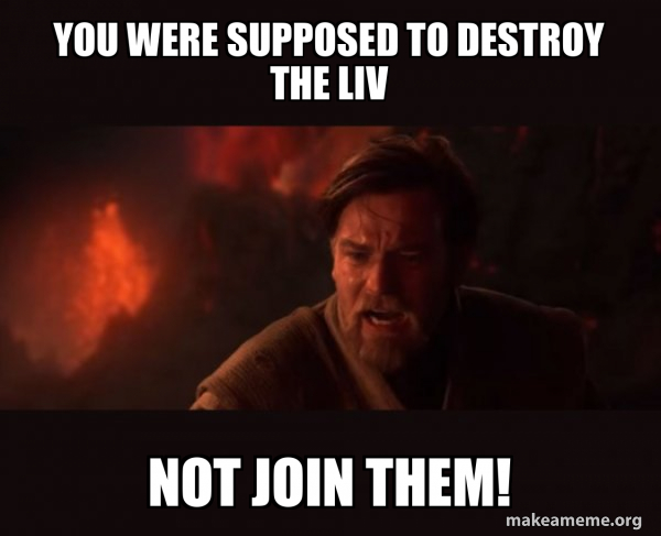 You were supposed to destroy the liv Not join them! - Obi-Wan Kenobi ...