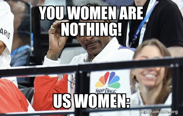 You Women are nothing! Us women: - Snoop Dogg Sunglasses at Olympics ...