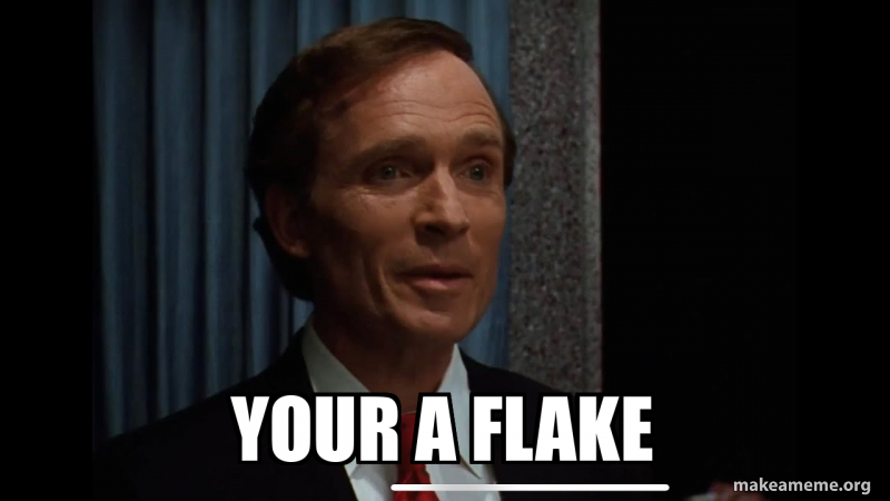 Your a flake Meme Generator