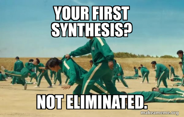 Your first synthesis? Not eliminated. - Squid Game Ali Holding Seong ...