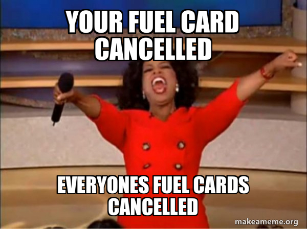 Fuel Card Memes
