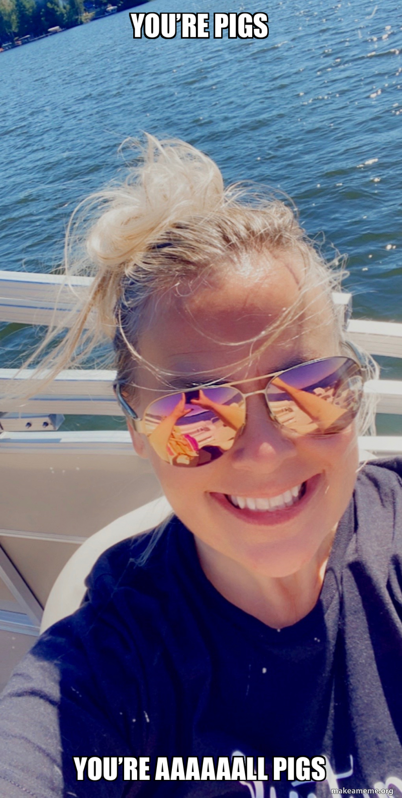 You’re Pigs You’re aaaaaall Pigs Meme Generator