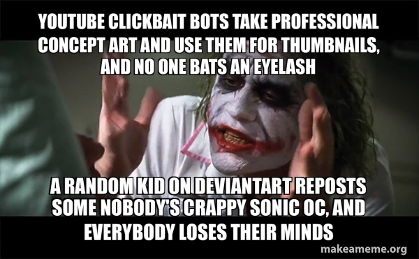 YOUTUBE CLICKBAIT BOTS TAKE PROFESSIONAL CONCEPT ART AND USE THEM FOR ...