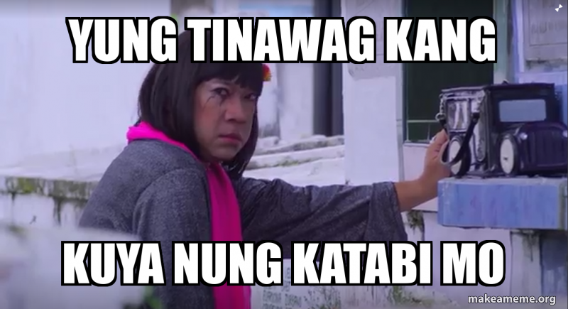 yung tinawag kang kuya nung katabi mo Meme Generator