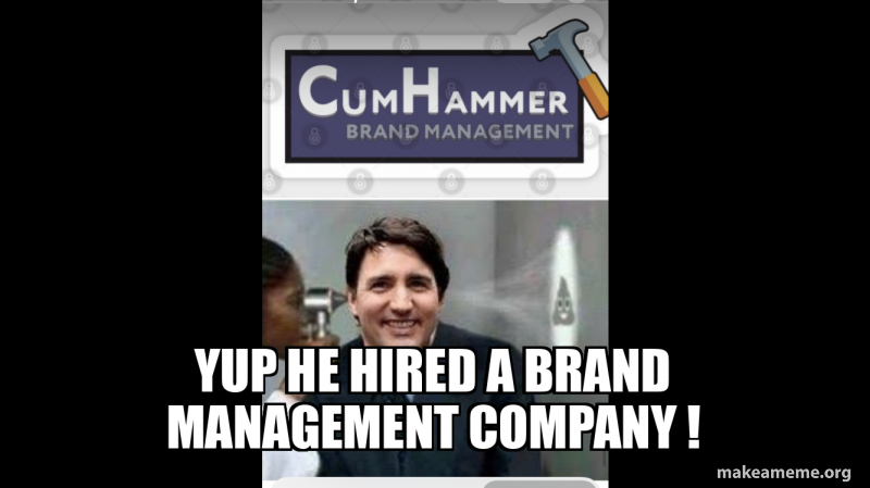 Yup he hired a brand management company ! Meme Generator