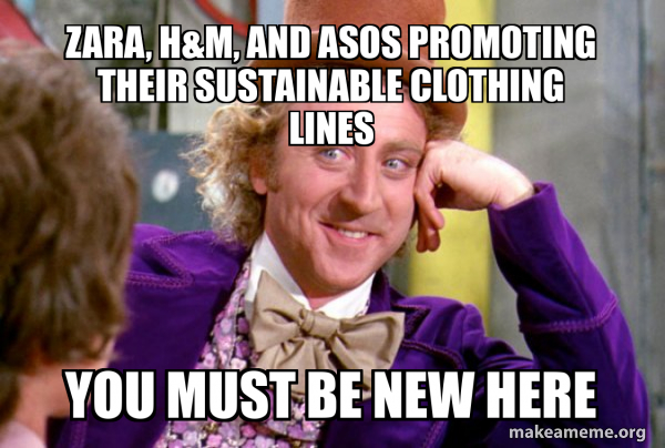 Zara, H&M, and ASOS promoting their sustainable clothing lines You must ...