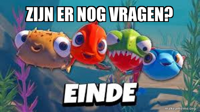 zijn er nog vragen? Meme Generator