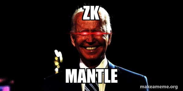 zk mantle - Dark Brandon Meme Generator