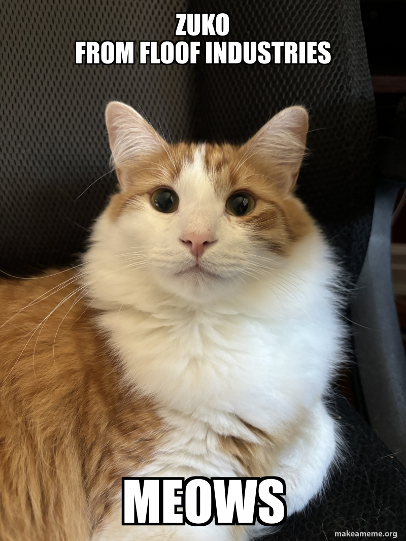 Zuko From floof industries Meows Meme Generator