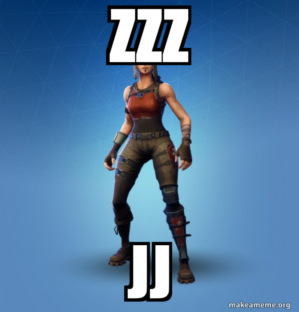 Zzz Jj - Renegade Raider Fortnite Skin Meme Generator